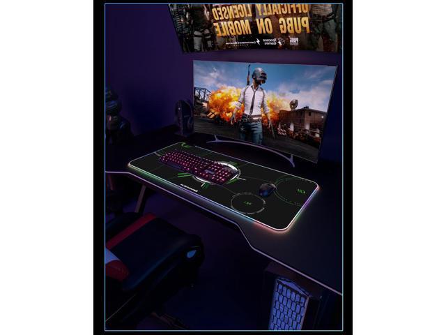 Alienware Gaming Mouse Pad,RGB LED Lighting 7 Colorful Mousepad, 4 ...