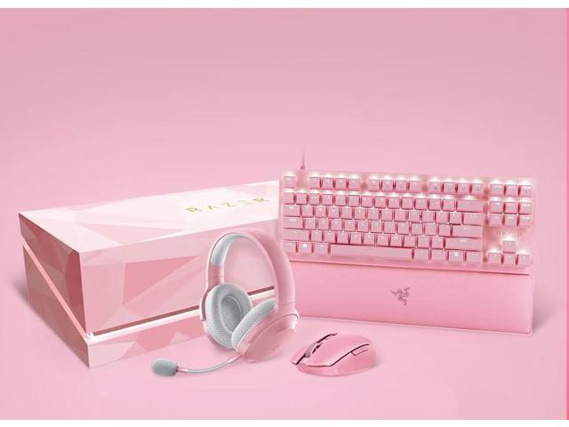 Razer Pink Combo Razer Huntsman V2 TKL Keyboard Razer Orochi V2 Mouse ...