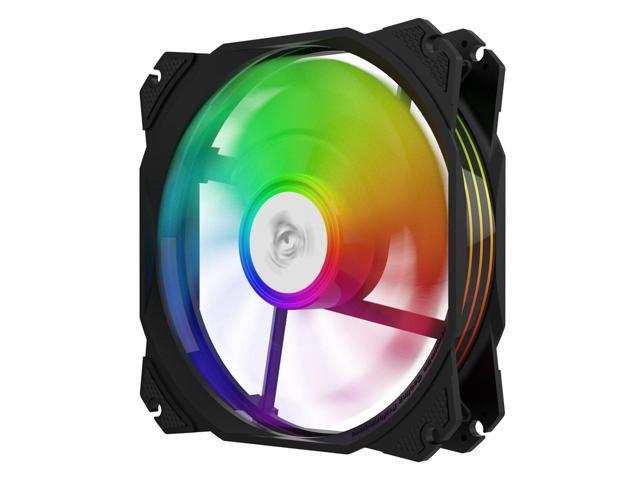 MAX M120-P Case Fans, 120mm ARGB & PWM PC Case Cooling Fans, Ultra-thin ...