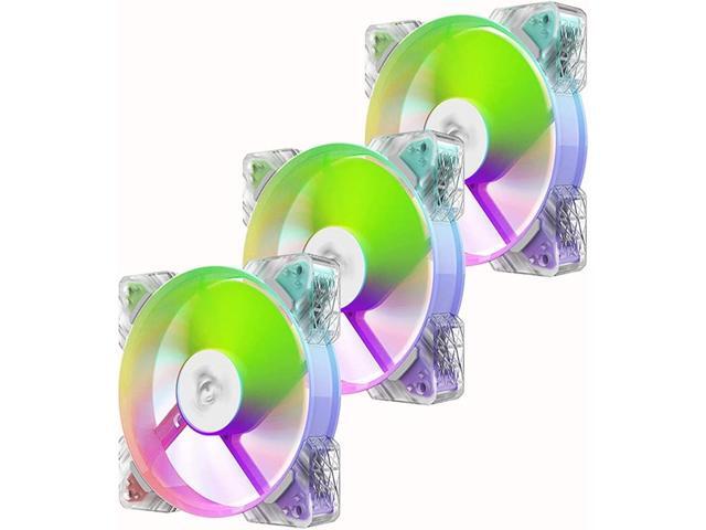 NEO N12 Case Fans, 3 Pack 120mm ARGB & PWM PC Case Cooling Fans with ...