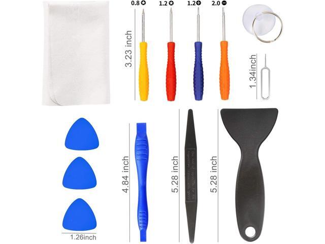 Professional Electronics Opening Pry Tool Repair Kit with Metal Spudger ...