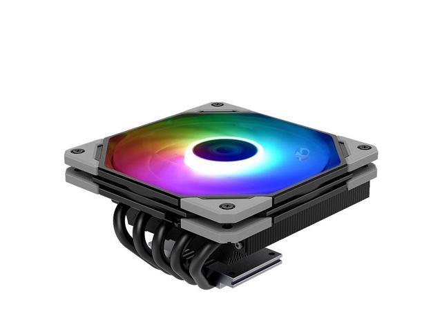 ID-COOLING IS-50X V3 ARGB 55mm Height Low-Profile CPU Cooler for HTPCs ...