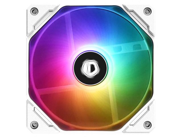 Addressable RGB High-end 120mm Fan for CPU Air Cooler, PC Case White ...
