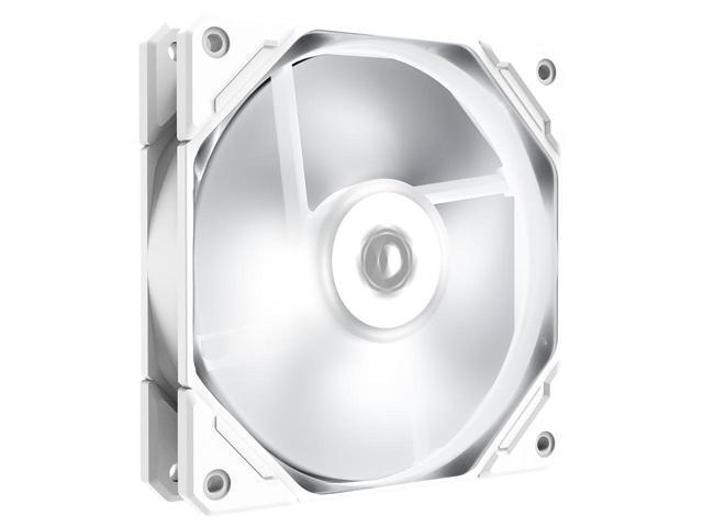 All White High Static Pressure De-vibration 120mm Fan for CPU Air ...