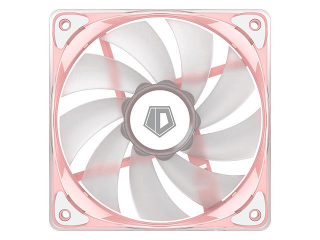 Pink Fan White LED 4 Pin PWM Case Fan 120*20*25mm for ID-COOLING CT ...