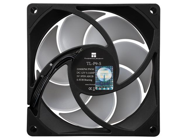 92x92x25mm Fan 2200 ARGB RPM 4 PIN PWM Addressable RGB Case Fan for ...