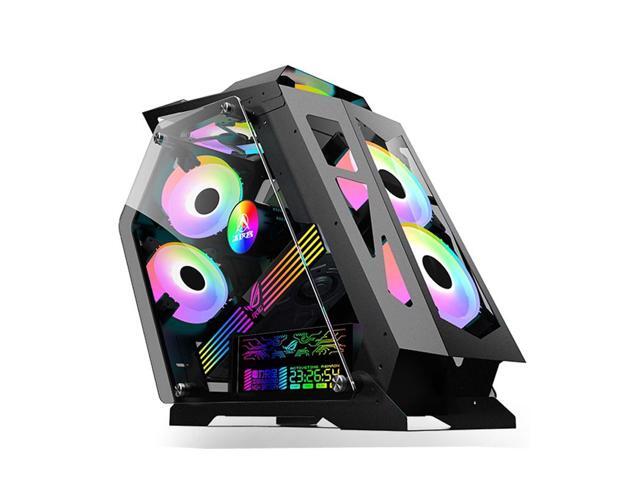 CORN Alien Irregular Opened(Not Dustproof) PC Case, Tempered Glass ...