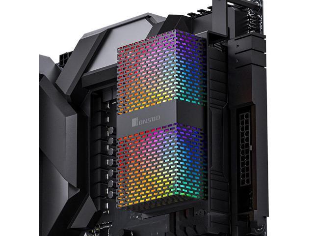 NF-1 BLACK Memory Cooling, DDR5 Active Cooling,Compatible with ATX MB ...