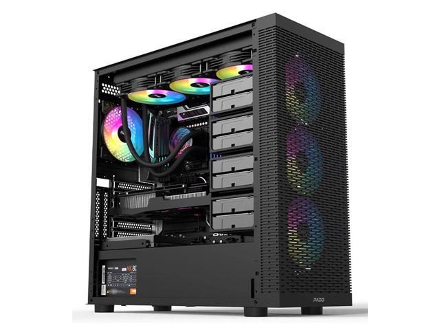 CORN Micro ATX/ATX/E-ATX Full Tower 12*HDD/2*SSD Drive Bays NAS Server ...
