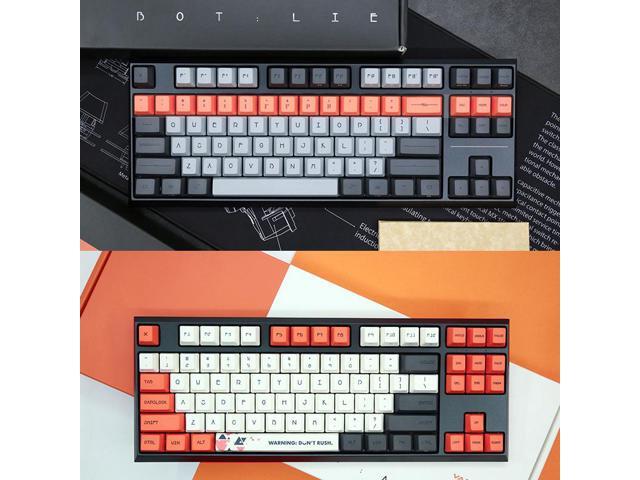 CORN Bluetooth/2.4G/Wired Mechanical Gaming Keyboard, 87 Keys Hot ...
