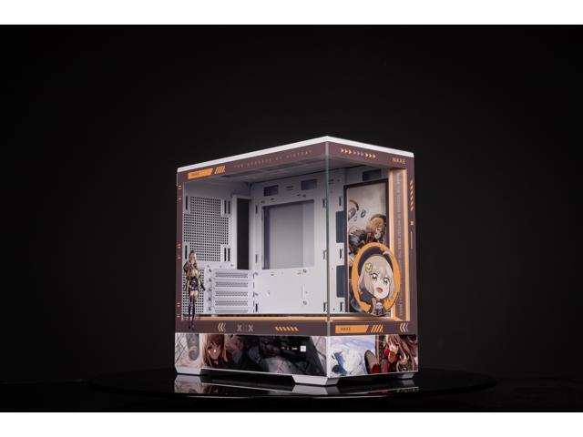 CORN Bauhaus Micro-ATX ITX Cpmputer Case, 6 Sides + 2 Light Panels ...