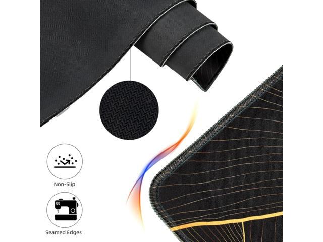 Large Gaming Mouse Pad for Desk, Desk Mat with Seamed Edges, Non-Slip ...