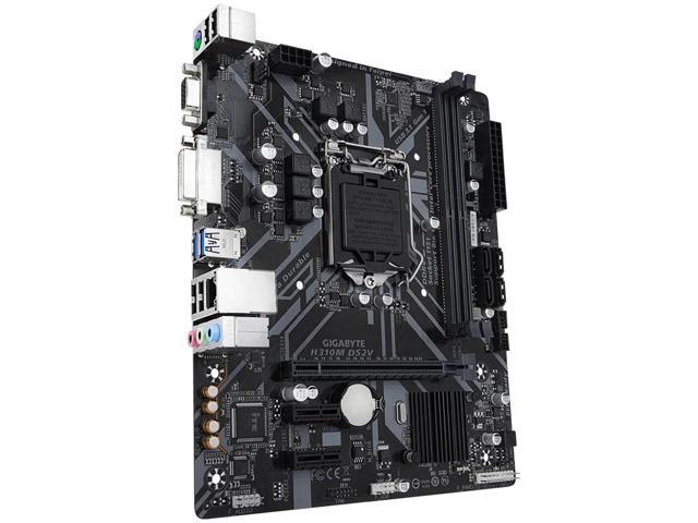 Refurbished: GIGABYTE H310M DS2V motherboard with GIGABYTE 8118 Gaming ...