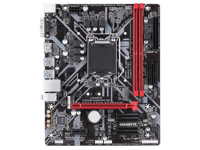 Refurbished: GIGABYTE B360M GAMING HD motherboard with GIGABYTE 8118 ...