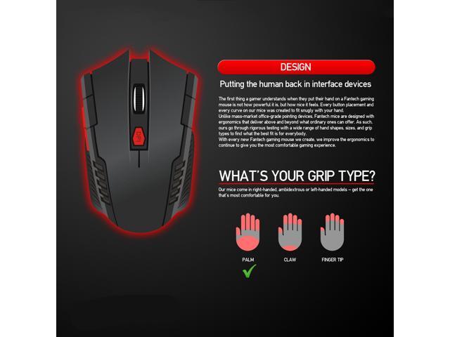 CORN 2.4Ghz Mini Portable Wireless Mouse USB Optical 2000DPI Adjustable ...