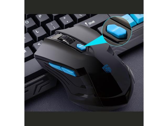 Delog Ergonomic Design, Cool Exterior 2.4GHz Wireless Waterproof Gaming ...