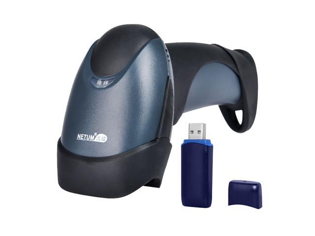 NETUM NT-M2 1D Cordless Handheld Wireless Laser Barcode Scanner & USB ...
