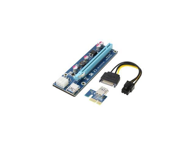12-Pack Ver006C Mining Dedicated PCIe Riser Card Riser Adapter ...