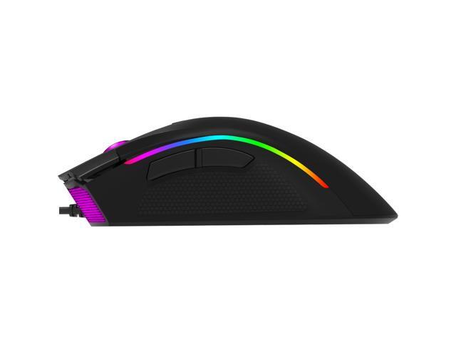 Delux M625 PMW3325 Sensor Gaming Mouse 10000DPI 6500FPS 7 Buttons RGB ...