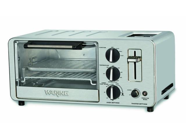 Waring Pro 4-Slice Toaster Oven With Built In 2 Slice Toaster - Newegg.com