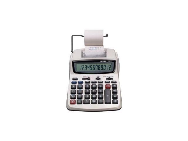 VICTOR 1208-2 Portable Calculator,LCD,12 Digits - Newegg.com