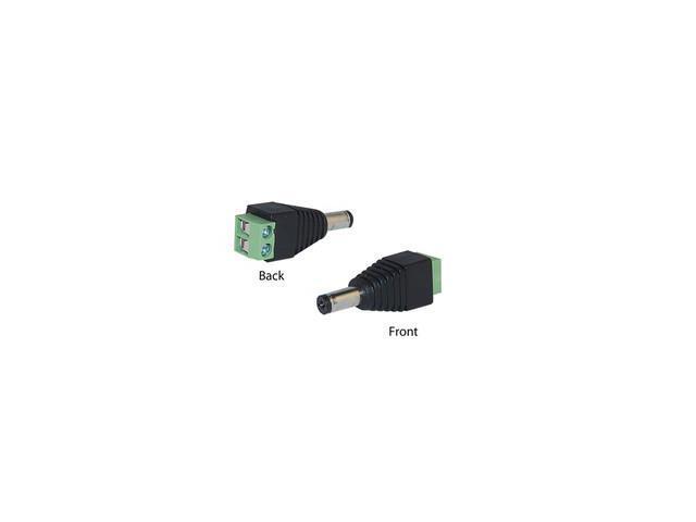 DC Plug (Power Male) to 2 Pin Terminal Adapter - Newegg.com
