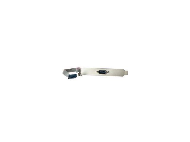 IDC 10 / DB9 Male, Motherboard Serial Port Connector cable - Newegg.com