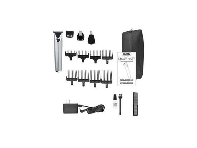 Wahl 9818 Wahl rechargeable stainless steel lithium ion+ all-in-one ...