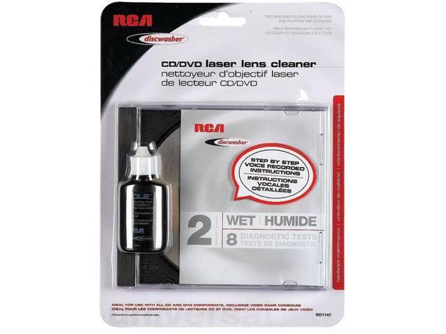 Discwasher Rd1142 Cd/dvd Laser Lens Cleaners (2-brush; Wet) - Newegg.com