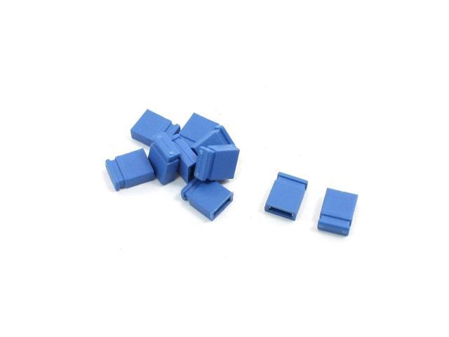 10Pcs Blue Mini 2.54mm Standard Short Circuit Cap Jumper Cap - Newegg.com