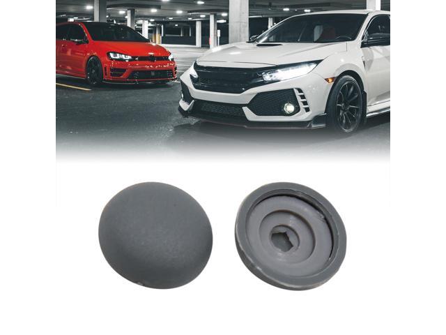 30pcs Gray Universal 6mm Hole Plastic Push Type Screw Caps Cover for ...