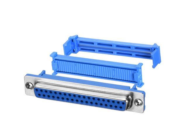 IDC D-Sub Ribbon Cable Connector 37-pin 2-row Female Socket IDC Crimp ...