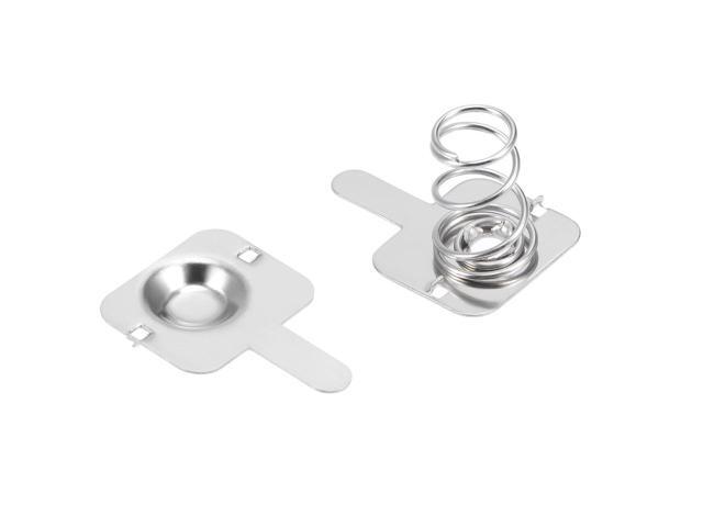 50 Pairs AA Battery Positive Negative Conversion Spring Contact ...