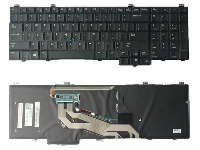 New Keyboard for Dell Latitude E5540 Laptop 076X2J Backlit with Point ...
