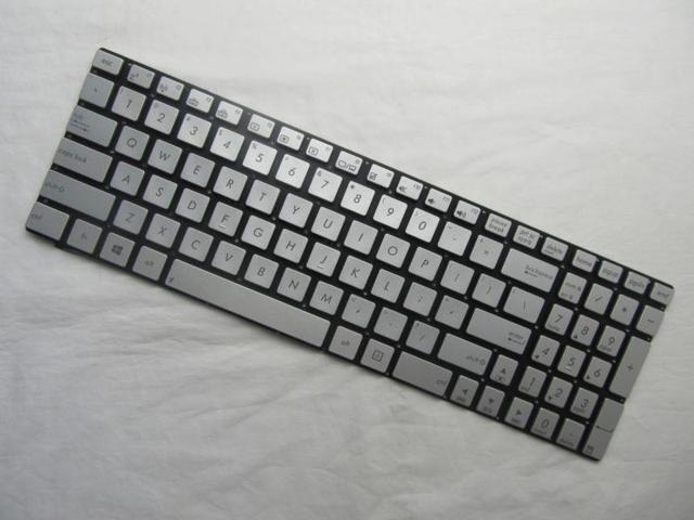 New US silver backlit keyboard for ASUS Q550 Q550L Q550LF 0KNB0 ...