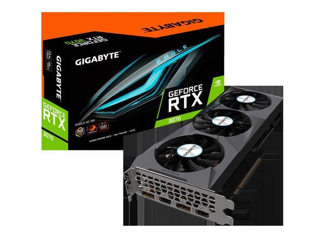 Gigabyte NVIDIA GeForce RTX 3070 Eagle OC 8GB GDDR6 Graphics Card ...