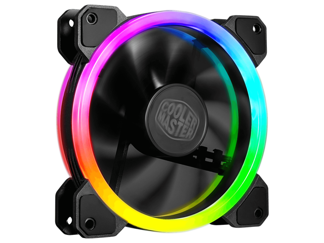 Cooler Master MF120 S3, Triple Loop ARGB Lighting, Air Balance Fan ...