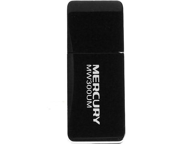 Mercury MW300UM Wireless USB Adapter IEEE 802.11b/g/n USB 2.0 Up to ...