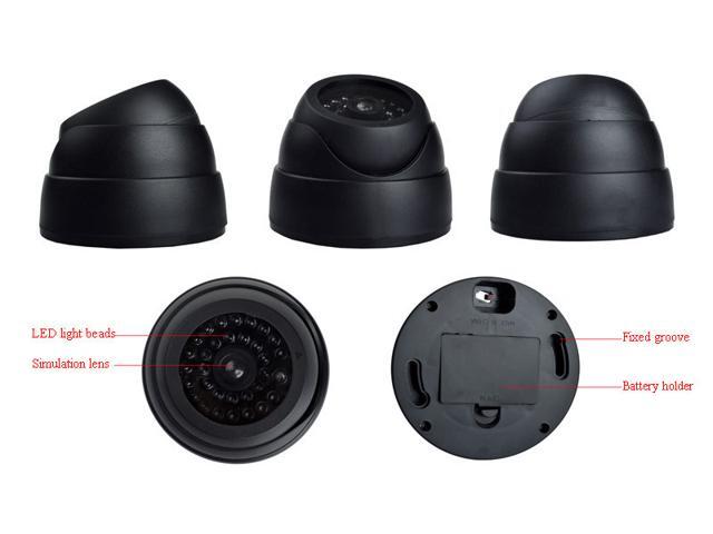 TeKit Dummy/Fake Camera with LED Light/Infrared Fake Conch type ...