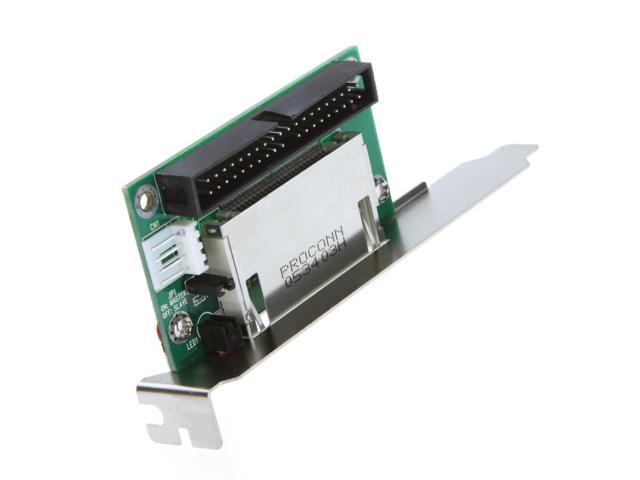 40Pin ATA IDE to Compact Flash CF Adapter Converter with PCI Bracket Back Panel,40 Pin CF To IDE ...
