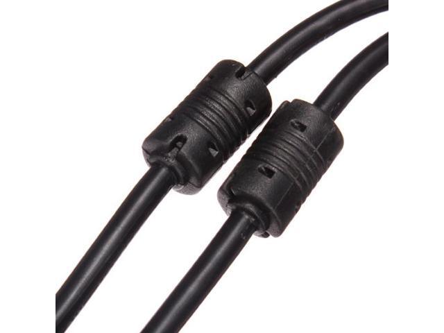 10ft/3m VGA Extension Cable ,VGA/SVGA HDB15 Male to Male Extension ...