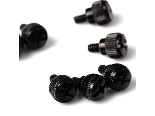 10pcs New Computer Case Thumb Screws Black Size:6# 32X5mm,Computer/pc ...