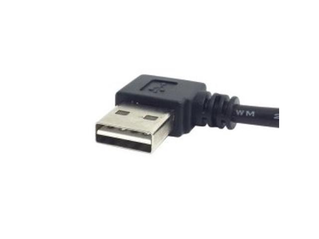 Reversible Left Right Angled 90 Degree USB 2.0 Male to Right Angled ...