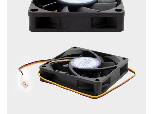7cm computer case fan quiet ultra-thin 15mm AMD cpu cooler fan 70mm ...