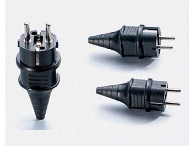 (2 Pack) Tekit Schuko France Germany EU 4.8mm Pin DIY Rewireable Power ...