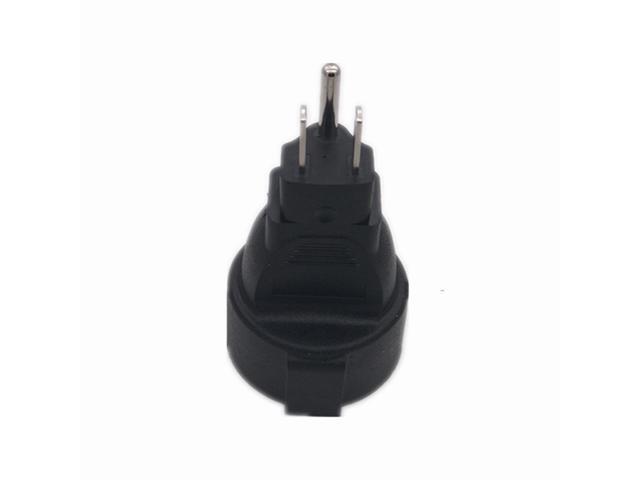 Schuko Female to USA NEMA 5-15 Plug Adapter, EU Europe Schuko Female ...