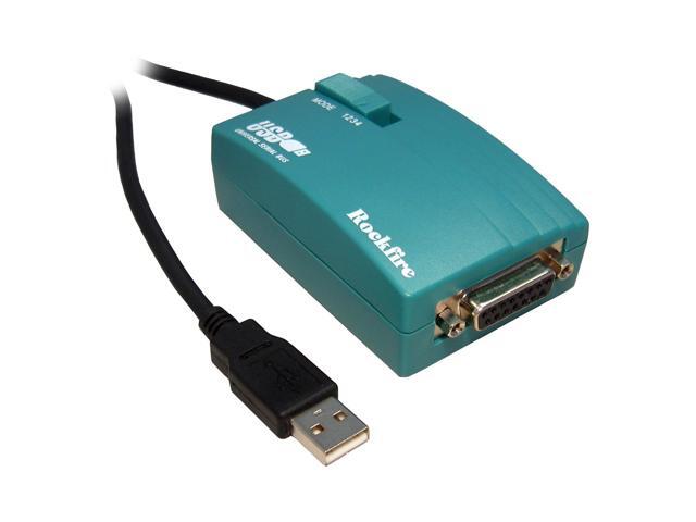 USB to 15 Pin Female MIDI Joystick Game Port Adapter Nest Converter ...