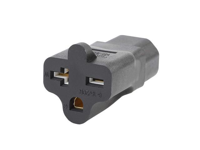 2-in-1 IEC320 C20 TO 6-15R & 6-20R AC Power Adapter ,IEC320 C20 TO 6-15 ...