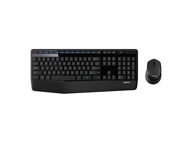 Refurbished: Logitech 920-006481 MK345 Combo Advanced Wireless Keyboard (K345) and Optical Mouse ...
