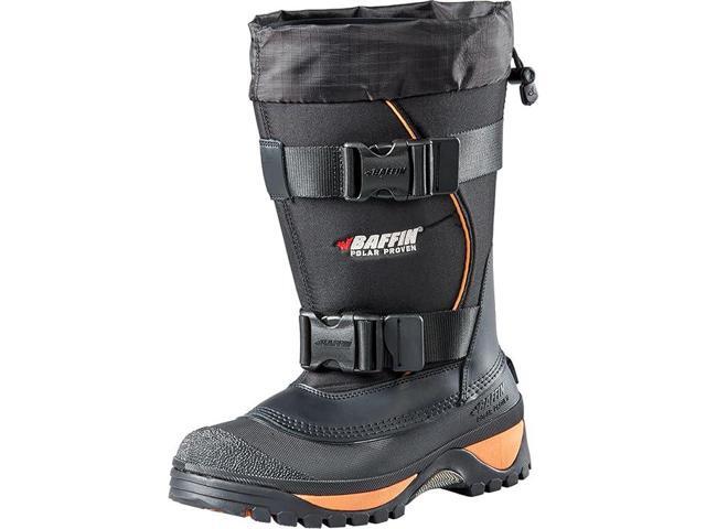 Baffin Wolf Mens Snow Boot, Synthetic Sole, Bak - Black/Expedition Gold ...